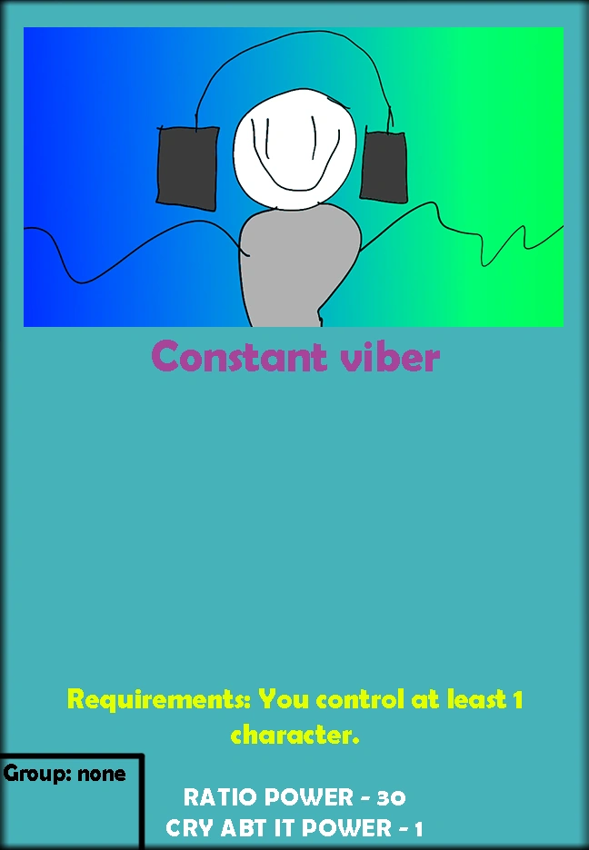 Constant viber | Meme machine card game Wiki | Fandom