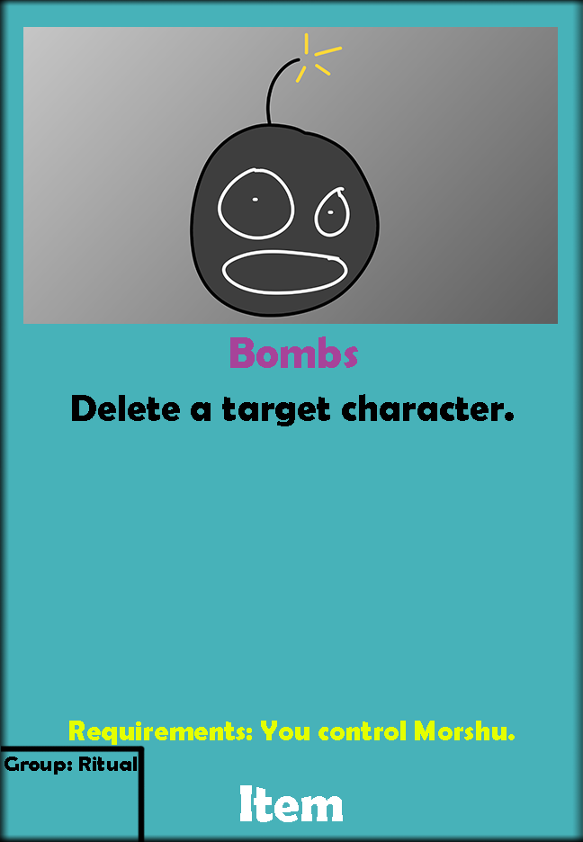 Bombs | Meme machine card game Wiki | Fandom