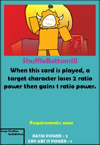 ShuffleBottomIII | Meme machine card game Wiki | Fandom
