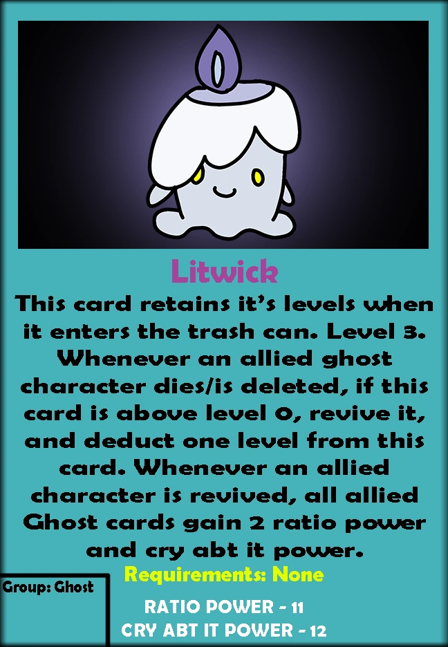 Litwick | Meme machine card game Wiki | Fandom