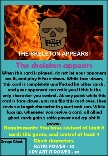 The skeleton appears | Meme machine card game Wiki | Fandom