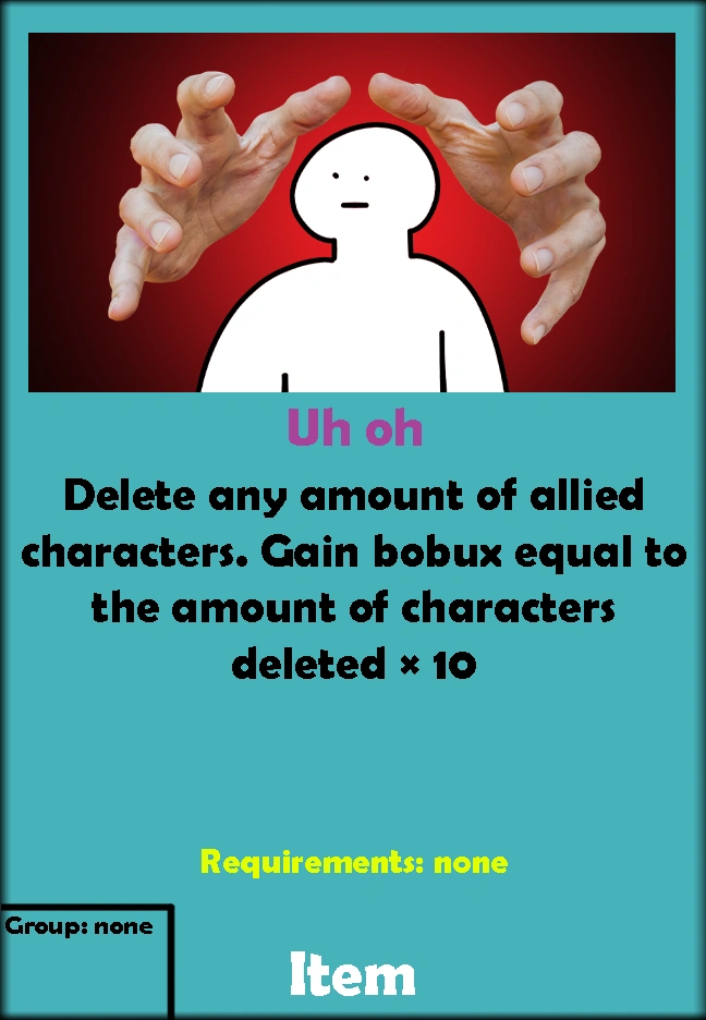 Uh oh | Meme machine card game Wiki | Fandom