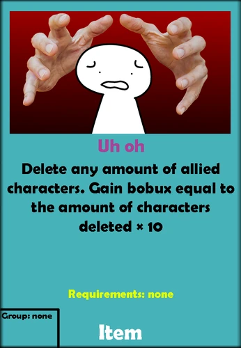 Uh oh | Meme machine card game Wiki | Fandom