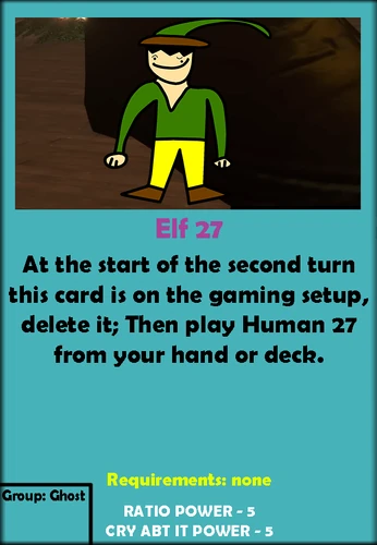 Elf 27 | Meme machine card game Wiki | Fandom
