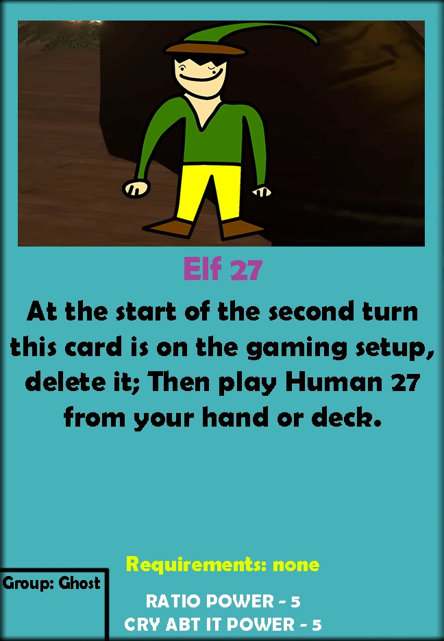 Elf 27 | Meme machine card game Wiki | Fandom