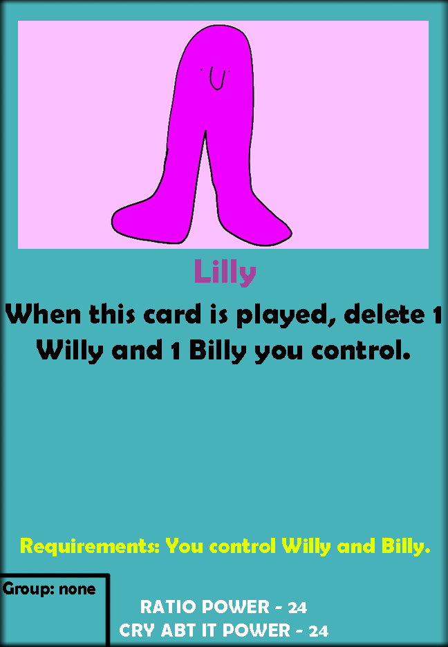 Lilly | Meme machine card game Wiki | Fandom