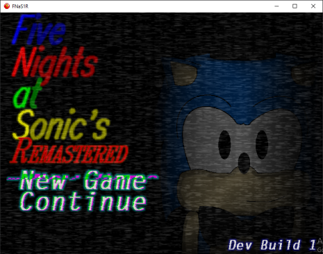 Five Nights at Sonic's 1: Remasterd | Meme Man's And NikroBoi's Five ...