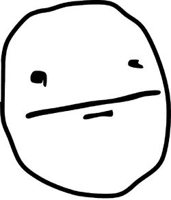 Poker Face Rage Comic