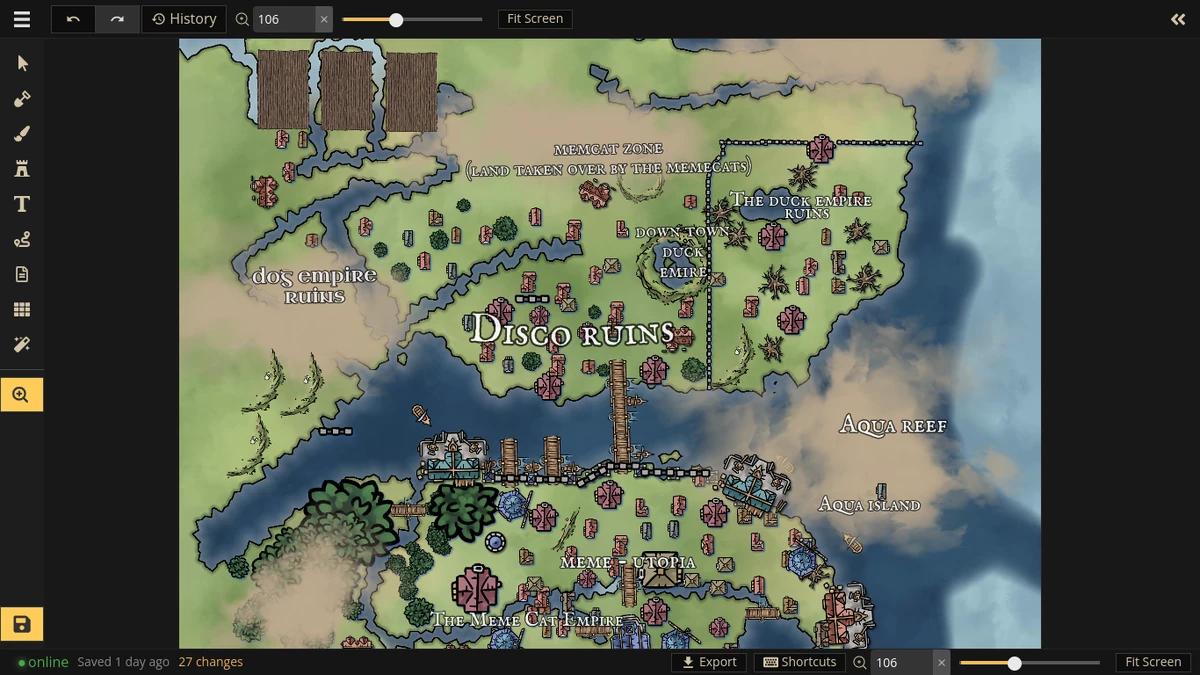 The map | Memecat Empire Wiki | Fandom