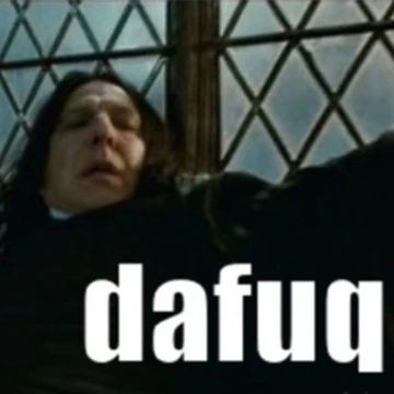 Snape Meme Dafuq