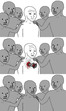 NPC Wojak | Memepedia Wiki | Fandom