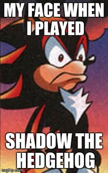 Shadow angry face | Memespedia | Fandom
