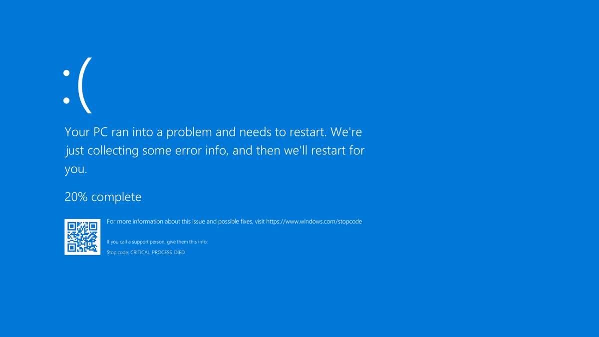 Blue Screen Of Death | Memespedia | Fandom