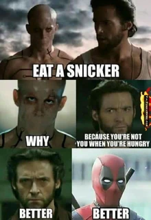 Snickers "Hungry?" Commercials/Galería de Imágenes | Memespedia | Fandom