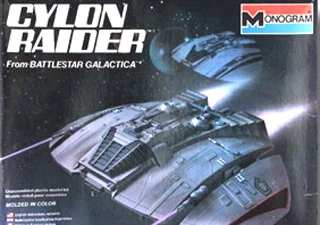 Cylon Raider from "Battlestar Galactica" (1978-1979) - Monogram ...