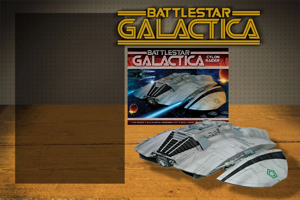 Cylon Raider from "Battlestar Galactica" (1978-1979) - Moebius Models ...