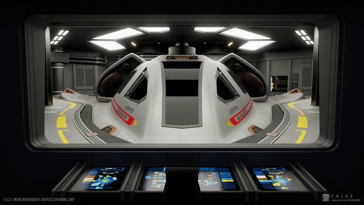Waverider Shuttle Docking/Parking Bay | Memory Gamma | Fandom