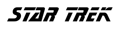 Star Trek Font