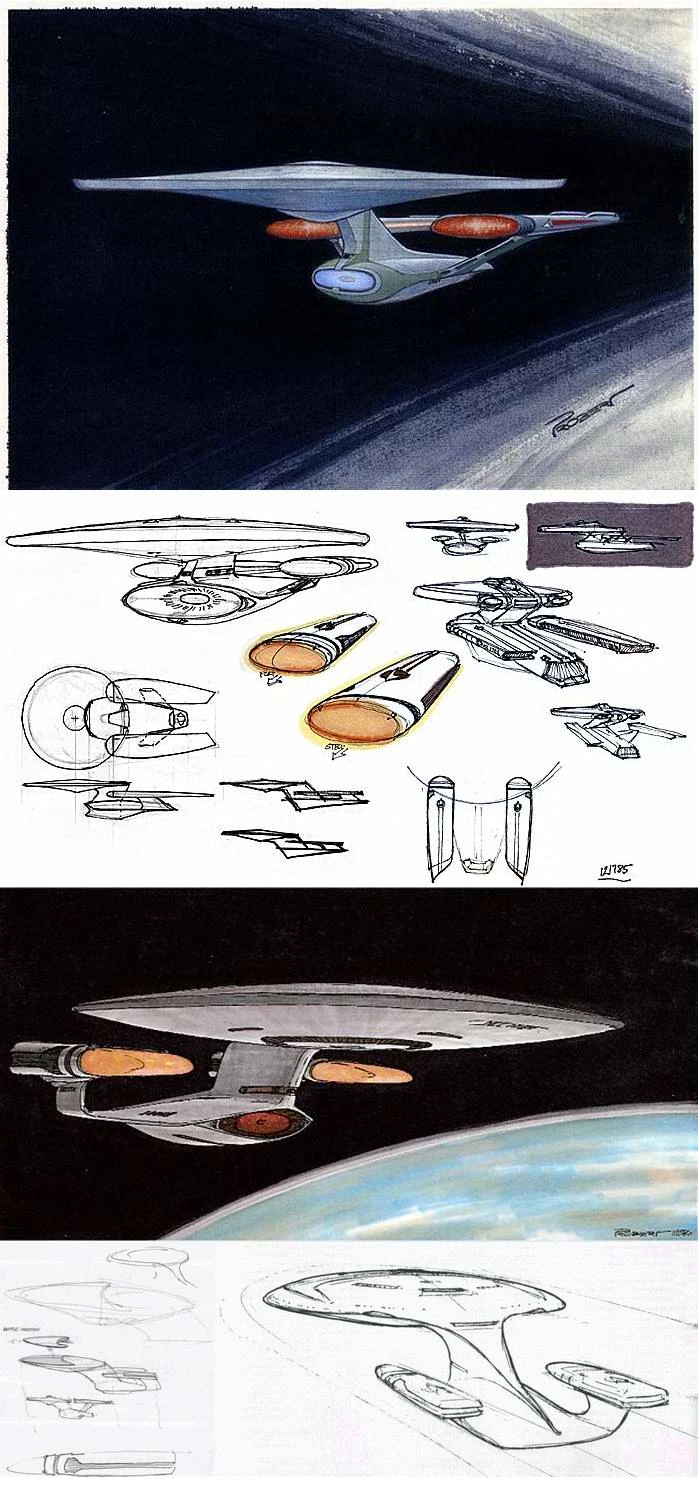 Galaxy Class Starship Blueprints