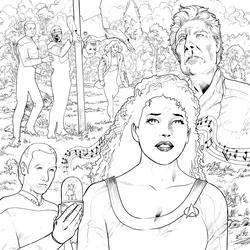 star trek coloring pages adults