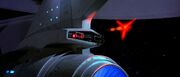 USS Enterprise torpedo launcher