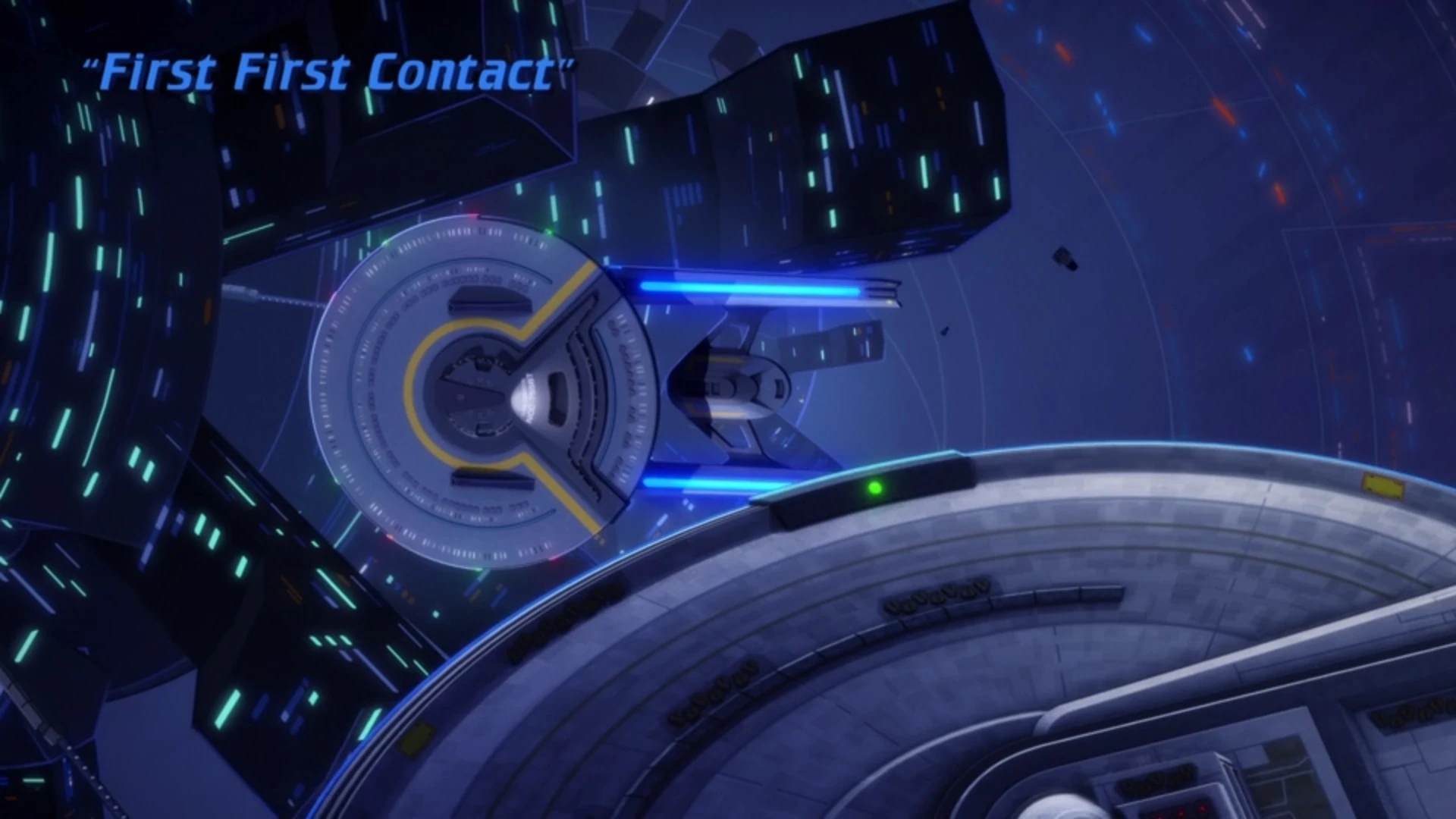 Star Trek First Contact Ship