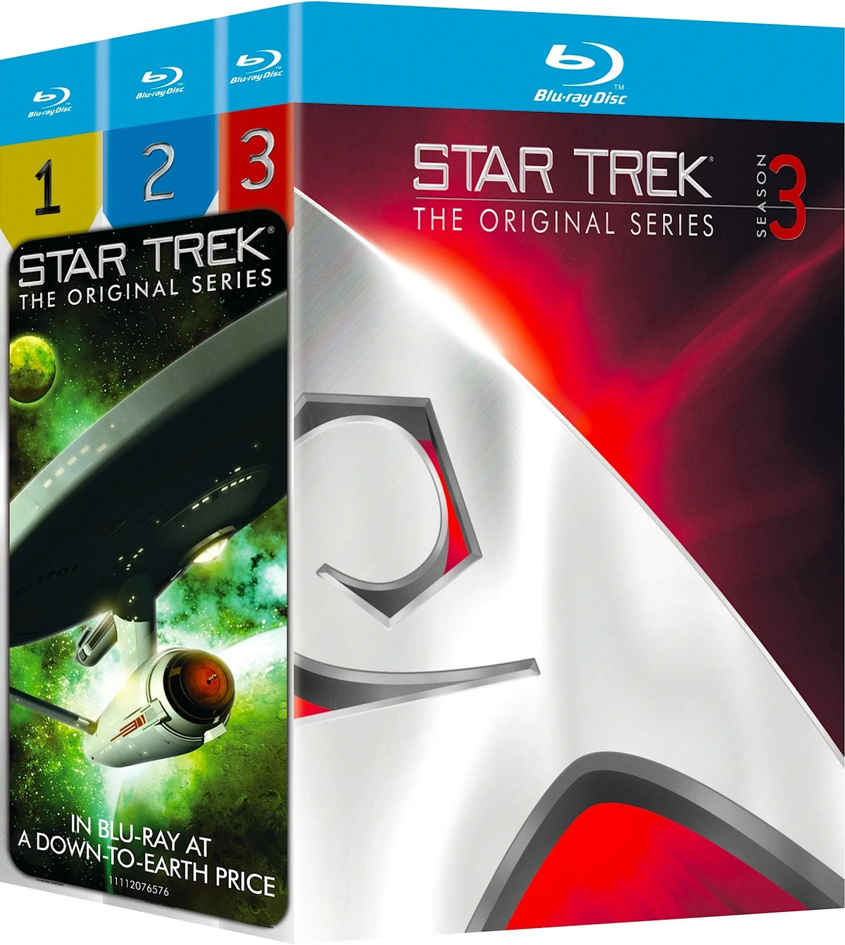 Star Trek: The Original Series - Seasons 1-3 (Blu-ray) | Memory Alpha ...