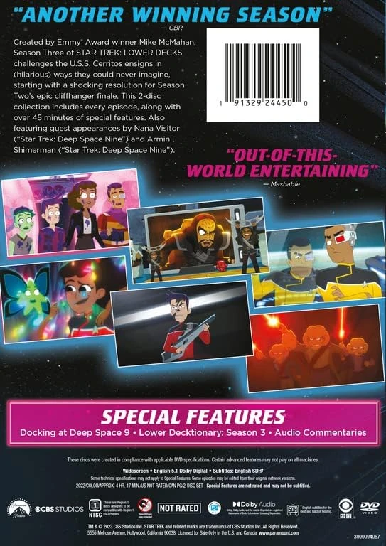 LD Season 3 DVD | Memory Alpha | Fandom