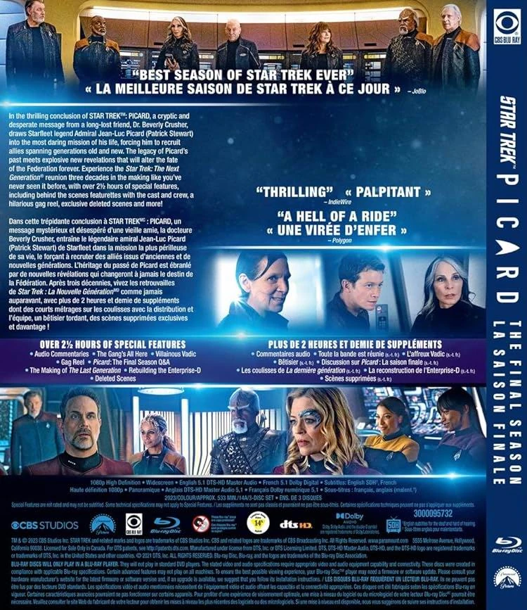 PIC Season 3 Blu-ray | Memory Alpha | Fandom