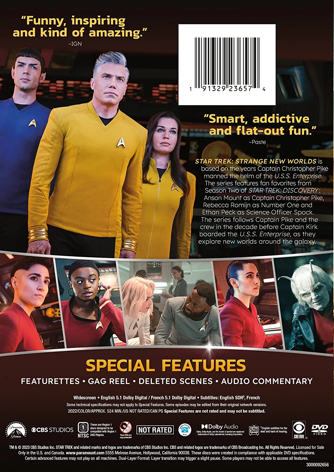 SNW Season 1 DVD | Memory Alpha | Fandom