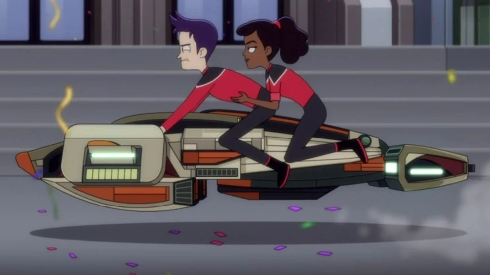 Hoverbike Star Trek