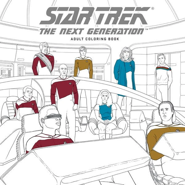 star trek voyager coloring pages