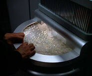 The activated sink with light and water