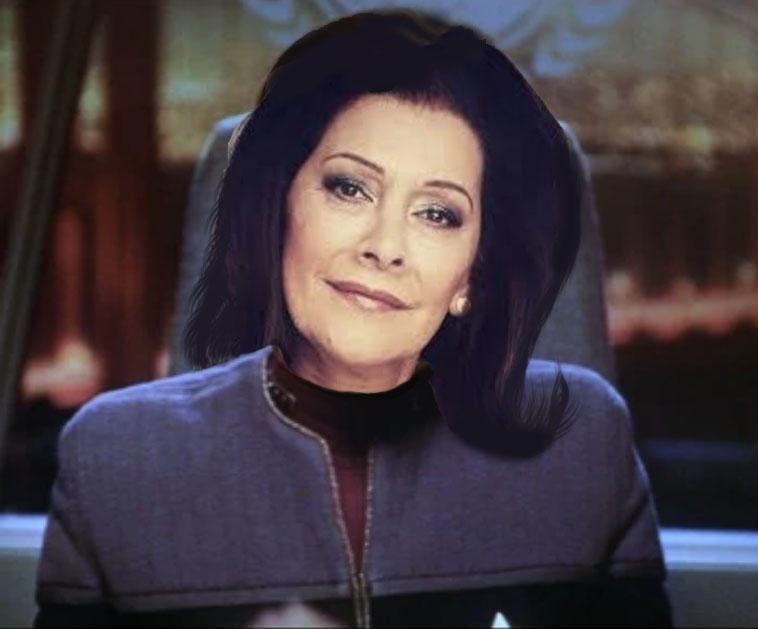 Commander Riker And Deanna Troi