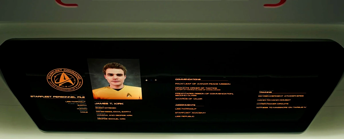 James T. Kirk/Starfleet career/Postings & Assignments | Memory_Neto ...