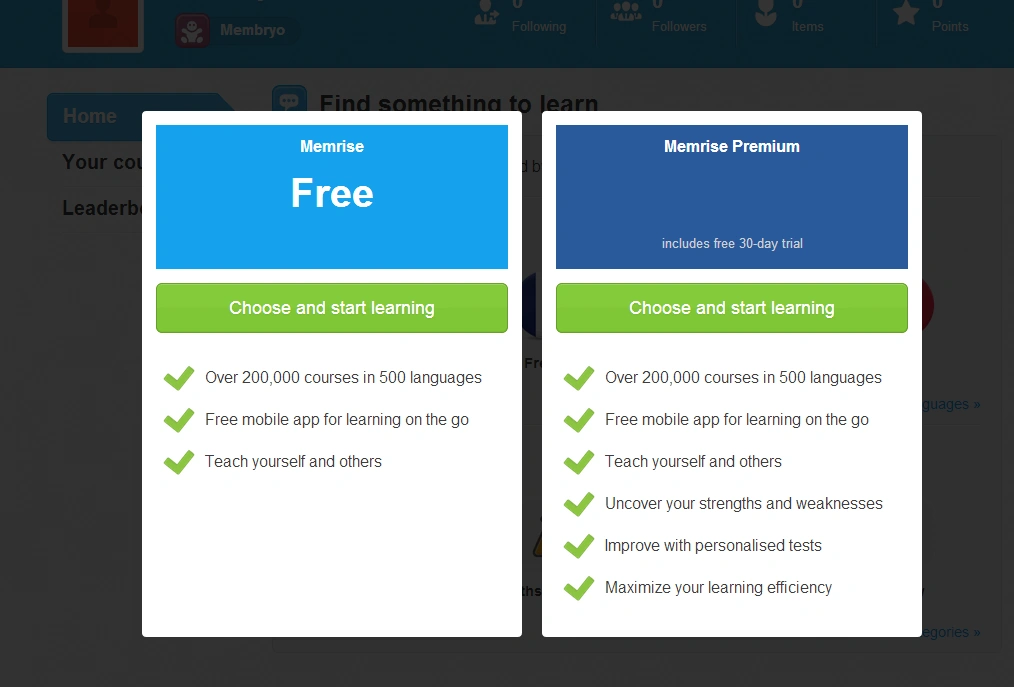 Memrise Premium | Memrise Users Wiki | Fandom