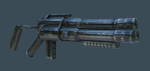 Arquillian Arm Cannon (Tri-Barrel Pulsar Blaster) | Men in Black Wiki ...