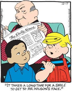 George Wilson Dennis The Menace