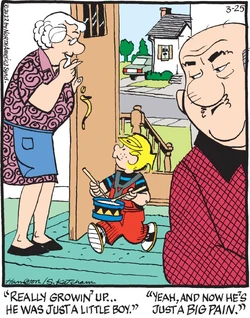 Dennis The Menace Mr Wilson