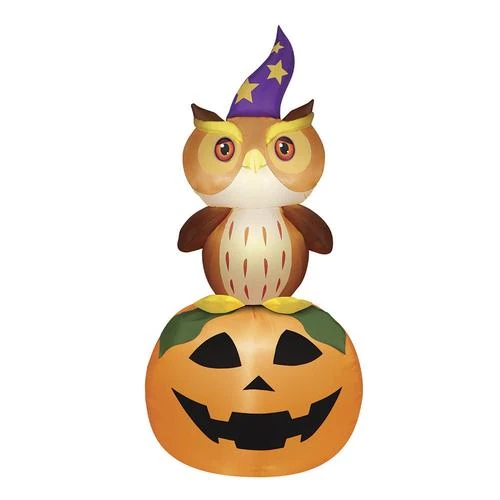 Blinking Eyes Owl Inflatable | Menards Halloween Archive Wiki | Fandom