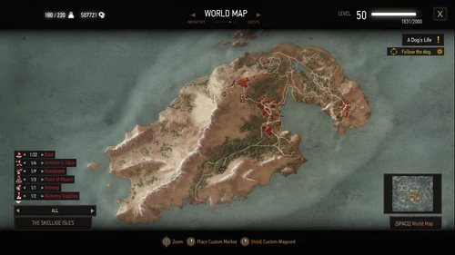 The Witcher 3: Wild Hunt | MenuMaps Wiki | Fandom