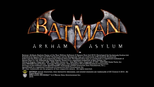 Batman: Arkham Asylum | MenuMaps Wiki | Fandom