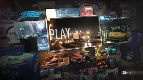 Need for Speed (2015) | MenuMaps Wiki | Fandom