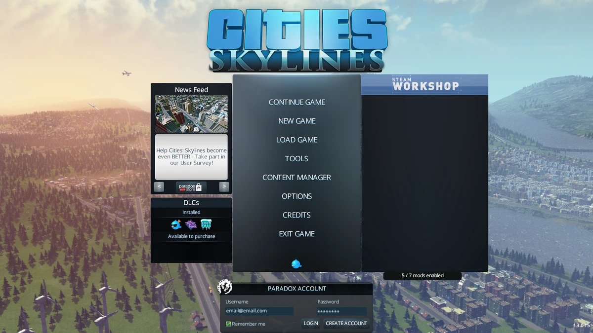 Cities Skylines | MenuMaps Wiki | Fandom