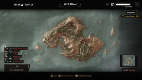 The Witcher 3: Wild Hunt | MenuMaps Wiki | Fandom