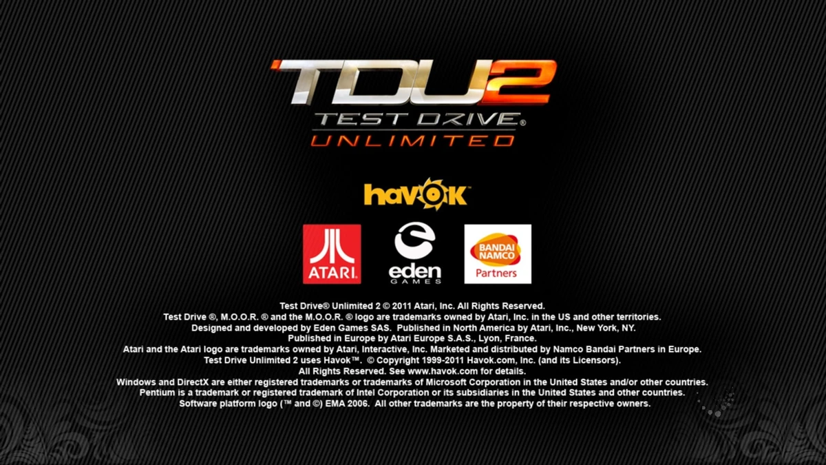 Test Drive Unlimited 2 | MenuMaps Wiki | Fandom