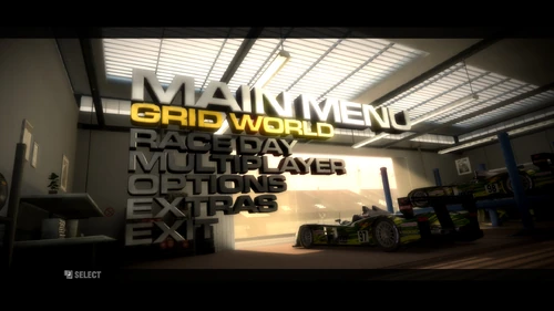 Race Driver: GRID | MenuMaps Wiki | Fandom