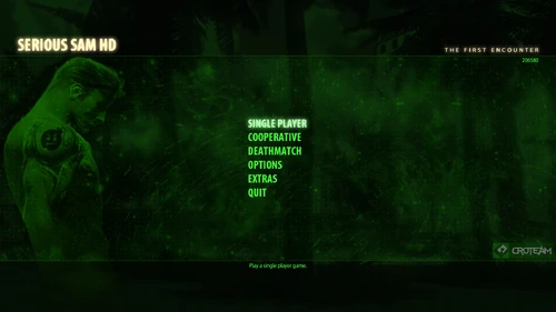 Serious Sam HD: The First Encounter | MenuMaps Wiki | Fandom