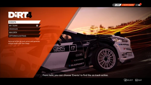 DiRT 4 | MenuMaps Wiki | Fandom