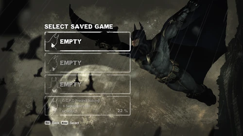 Batman: Arkham City | MenuMaps Wiki | Fandom
